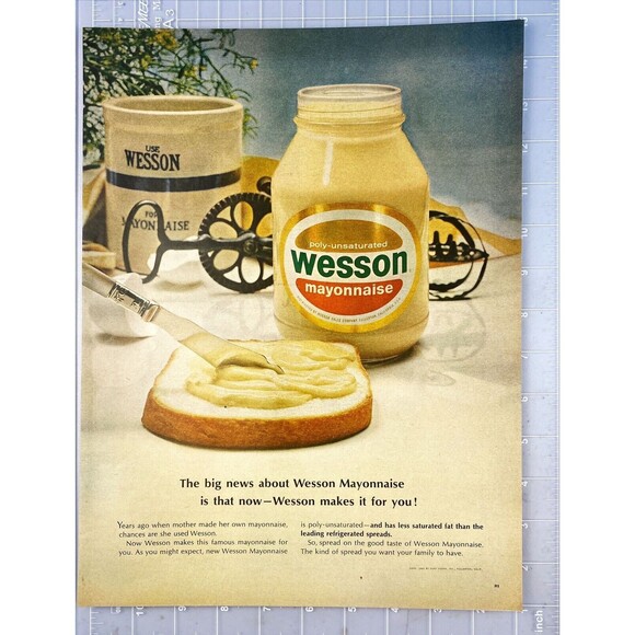 Wesson Mayonnaise | Art | Wesson Mayonnaise Big Newsnow Wesson Makes It ...